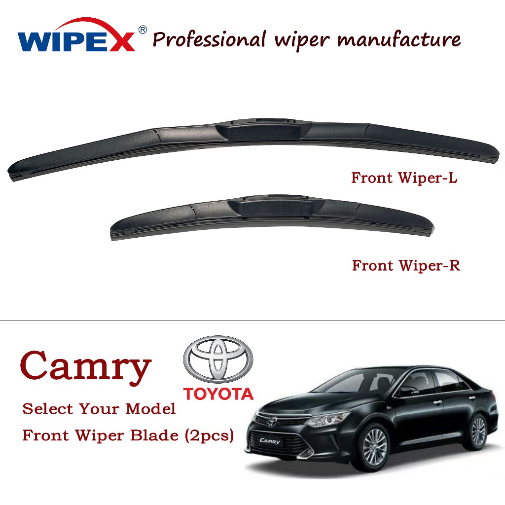 (Select Your Model) Toyota Camry Wiper Blade Set/Pair All year CAM RY ...