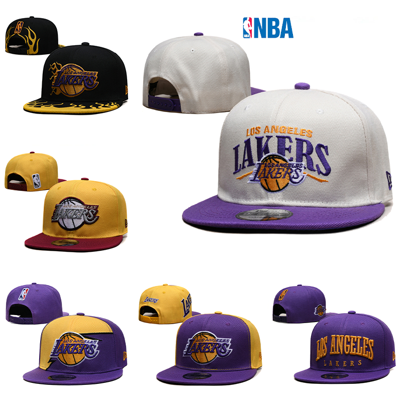 Los Angeles Lakers Cap Snapback Cap Embroidered Logo Basketball Cap ...