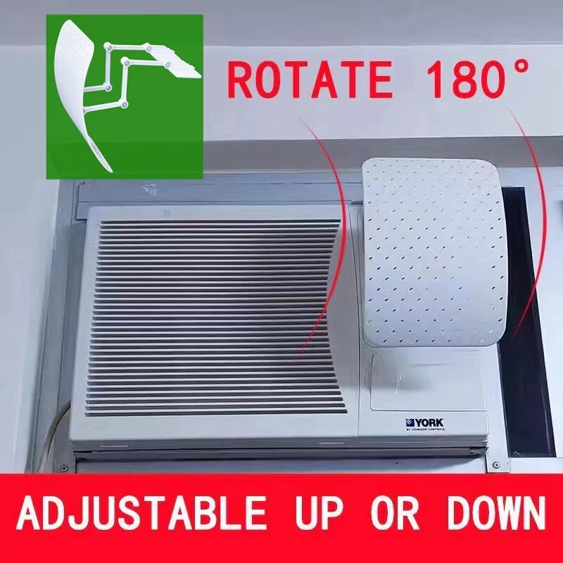 Window Aircond Deflector Adjustable Air Conditioner Windshield Window ...