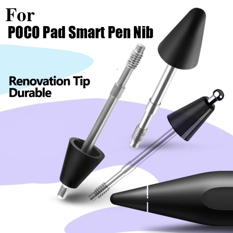 For POCO Pad Smart Pencil Nib Metal Smart Stylus Pen Nib Replaceable ...