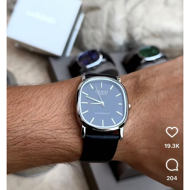 Ca-s1o Men's Watch Business Trend Oval Quartz Watch (no box) | Shopee ...