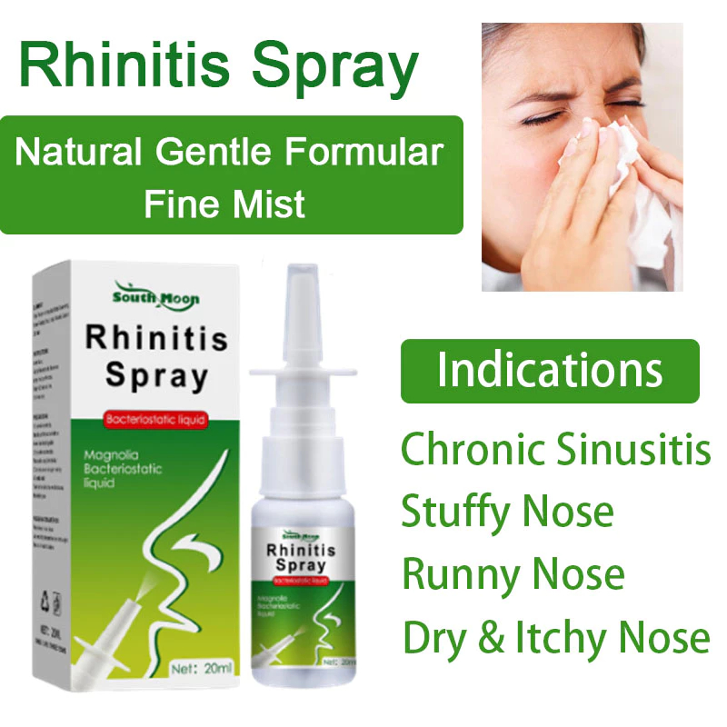 Nasal Spray Chronic Rhinitis Sinusitis Spray For Allergic Rhinitis Anti ...