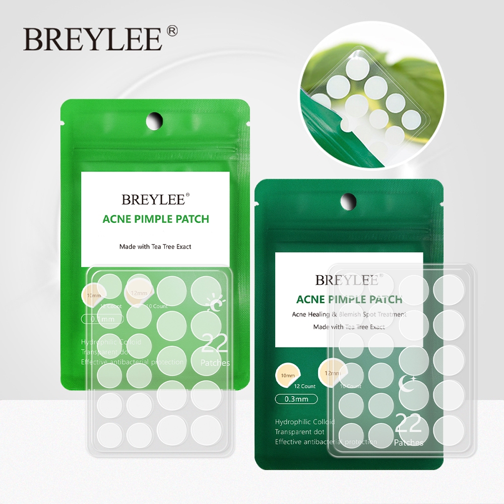 BREYLEE Tea Tree Acne Pimple Patch Remove Pimples Whiteheads Acne ...