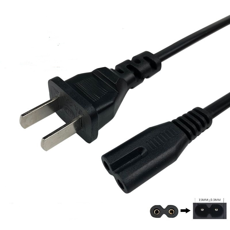 Ac Suffix-Tail Power Cord Pure Copper Suffix-Tail 1.5m 2-Hole Suffix ...