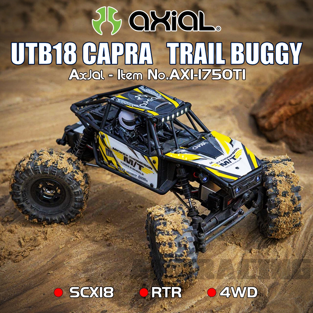 AXIAL UTB18 Capra Crawler Trail Buggy RTR 4WS 4WD 1/10 RC Electric ...