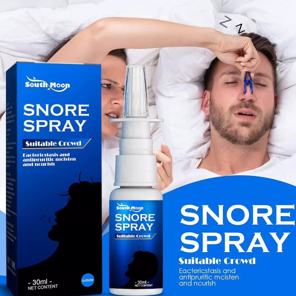 Snore Spray Saline Nasal Spray For Allergic Rhinitis Anti Snoring ...
