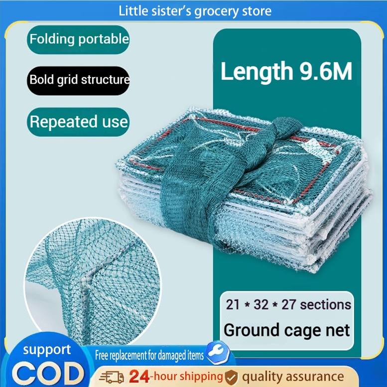 （Rapid delivery）9.6M Dragon Type Cage/Bubo (Fish/Shrimp Traps) | Shopee ...