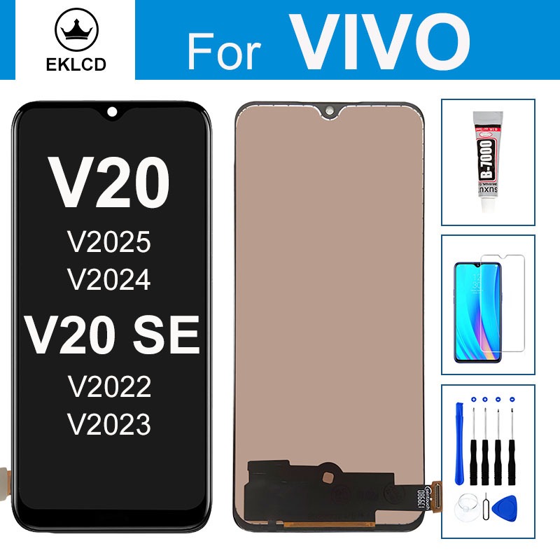 LCD For VIVO V20 V20 SE V2025 V2024 V2023 Display Touch Screen ...