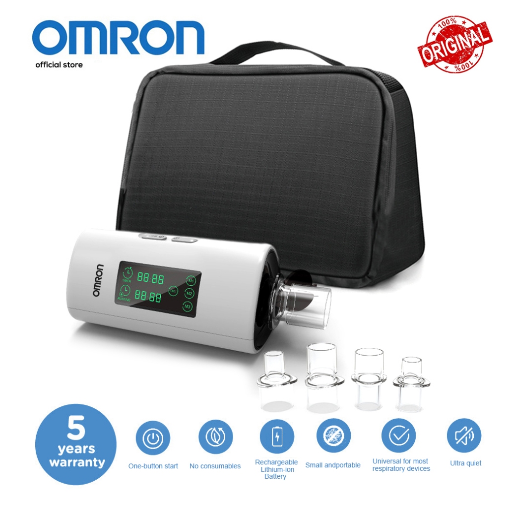 Omron Portable CPAP Cleaner With Bag Ozone Sleep Ventilator Air ...