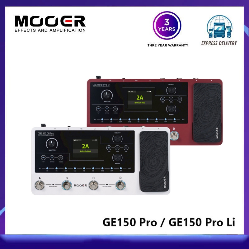 Mooer GE150 Pro/GE150 Pro Li Guitar Multi Effects Amp | Shopee Philippines