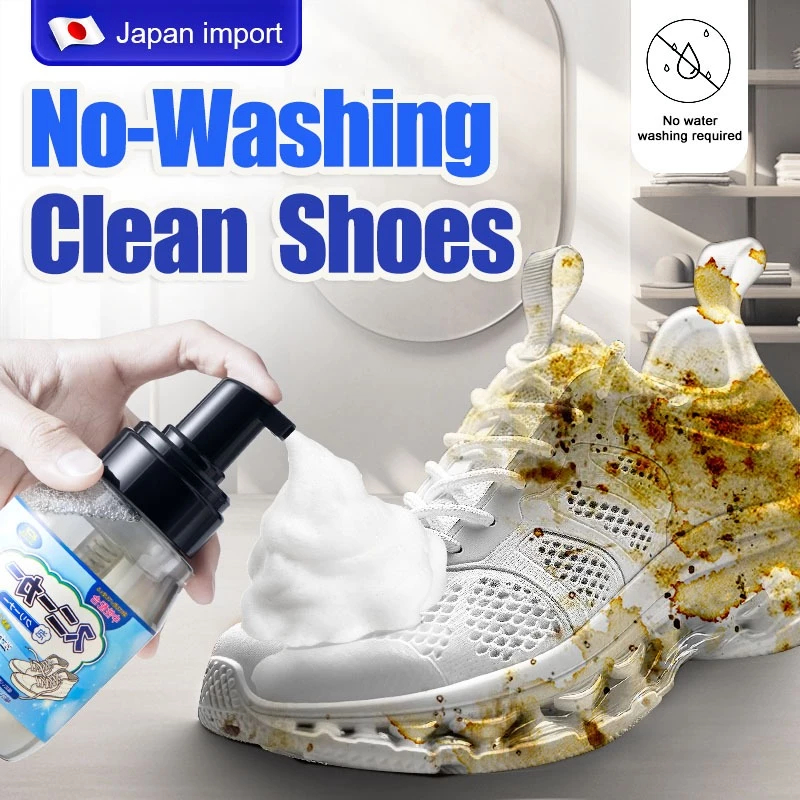 White Shoes Cleaner Foam Shoe Cleaner for All Colors Shoe Stain Remover ...