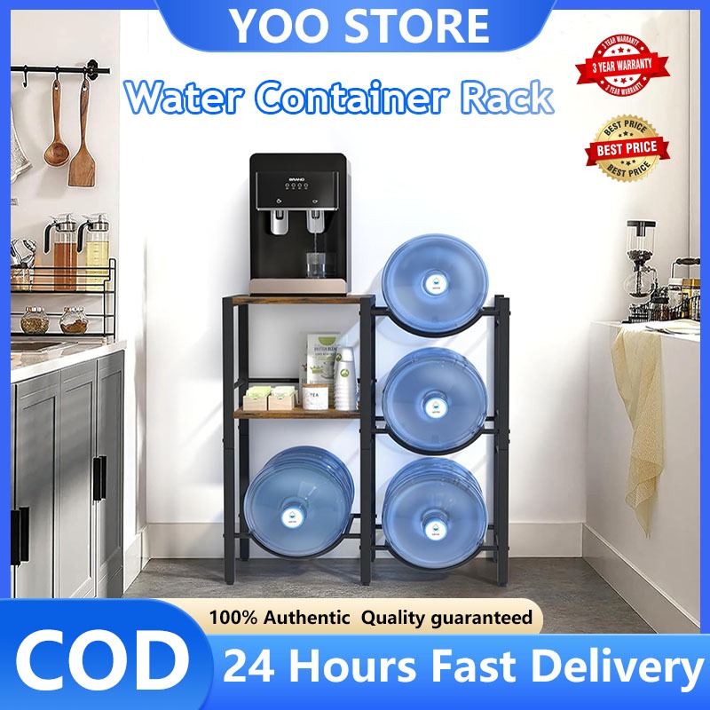 Water Gallon Rack Water Dispenser Stand Thicken Water Container Rack ...