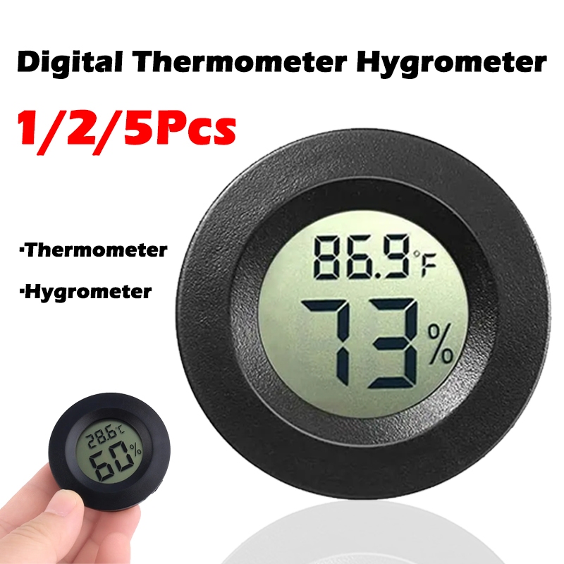 Mini LCD Digital thermometer hygrometer for incubator home thermometer ...