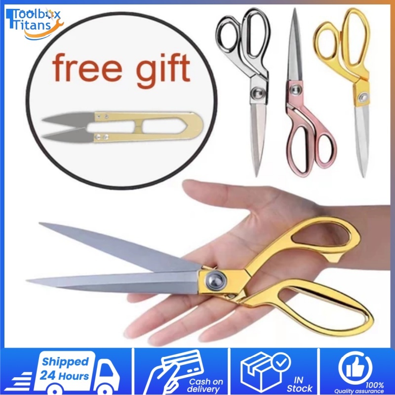 Professional Tailor's Scissors Stainless Steel Vintage Sewing Scissors ...