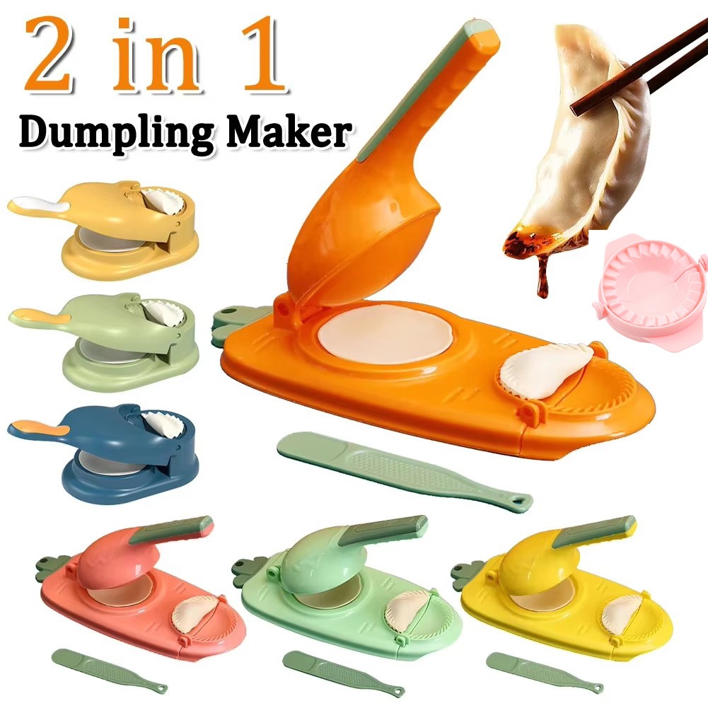Dumpling Mold Manual Dough Press Baking Tools Kitchen Pastry 2-in-1 ...