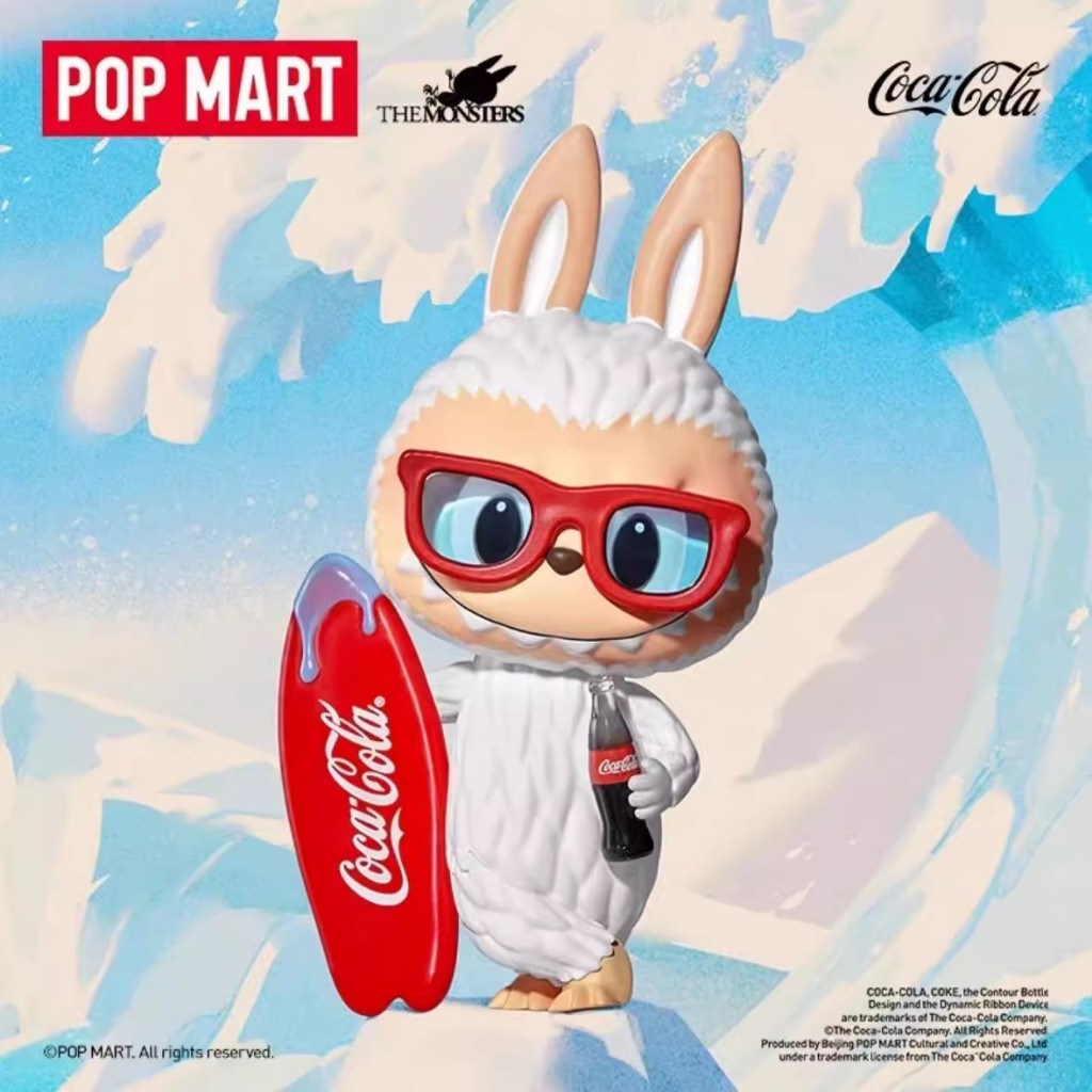 Labubu THE MONSTERS Coca Cola Serie [Genuine] POPMART Gift For ...