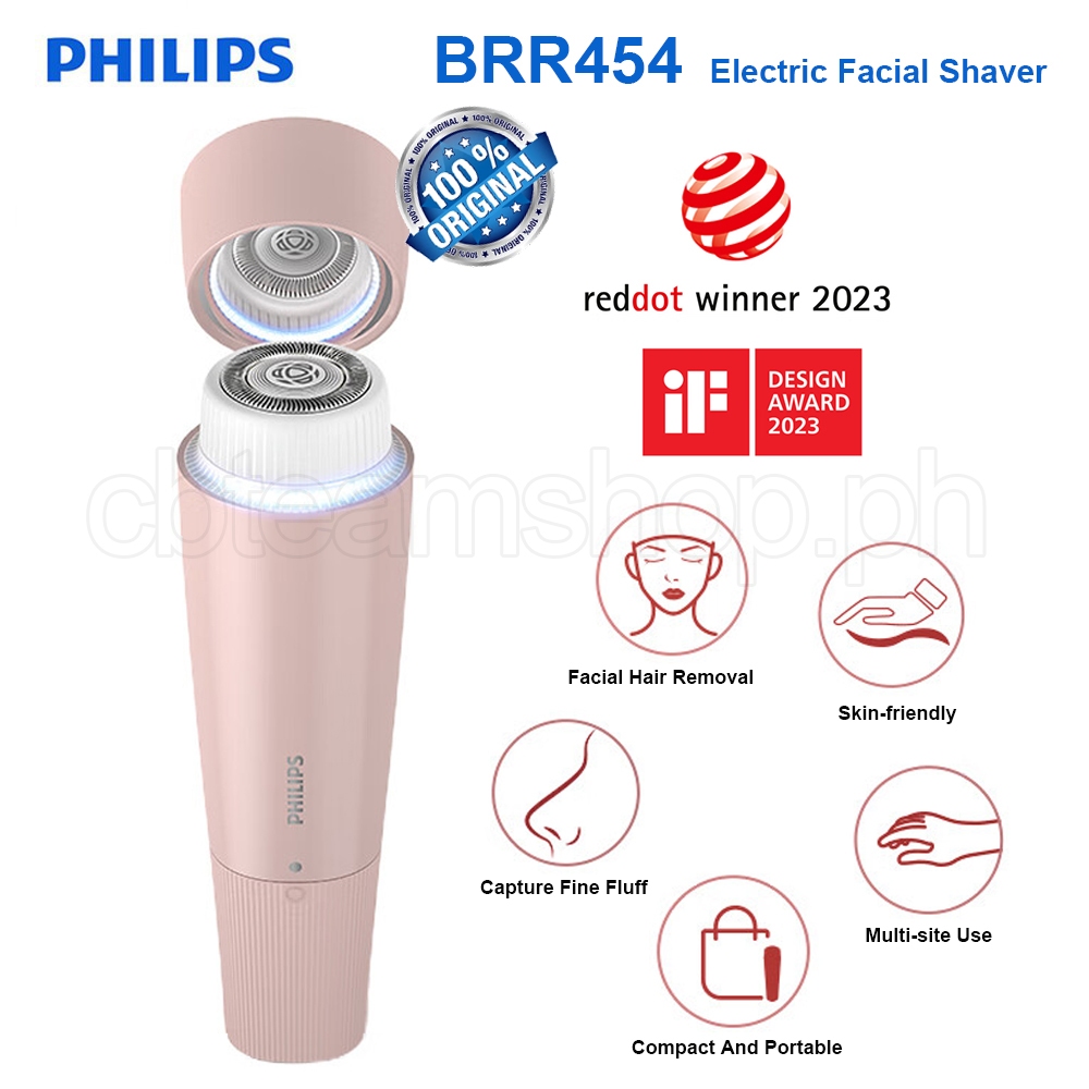 PHILIPS BRR454 ELECTRIC FACIAL SHAVER MUSTACHE HAIR CAN BE USED TO ...