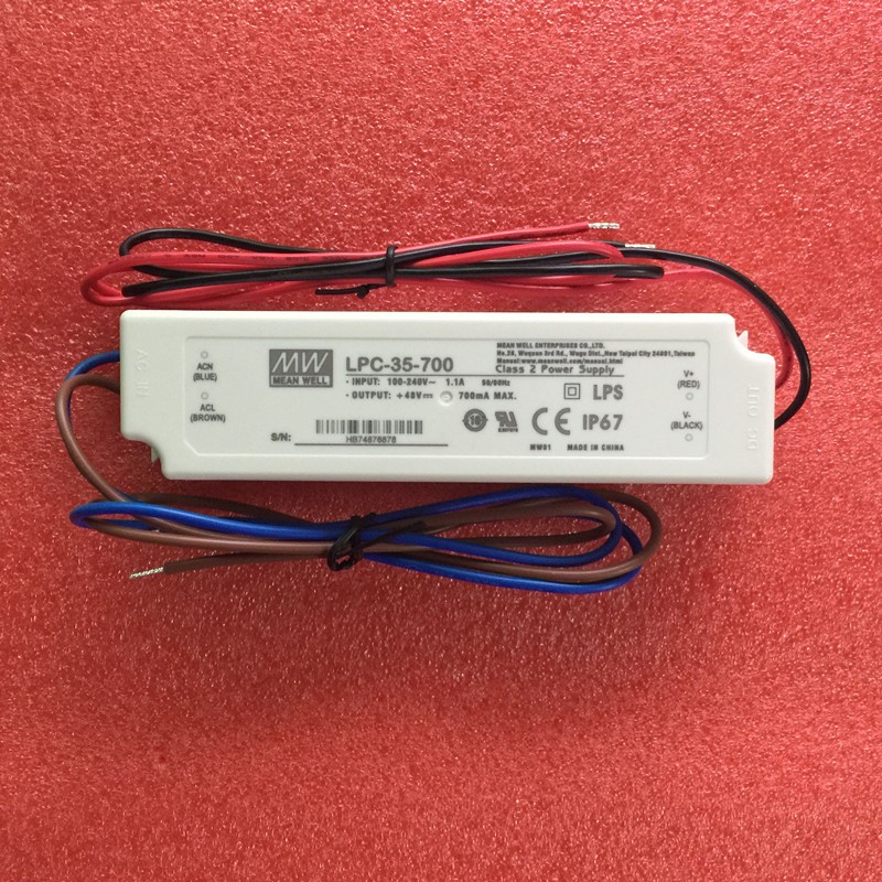 MEAN WELL LPC-35 LPC-35-700 LPC-35-1050 LPC-35-1400 35W Single Output ...
