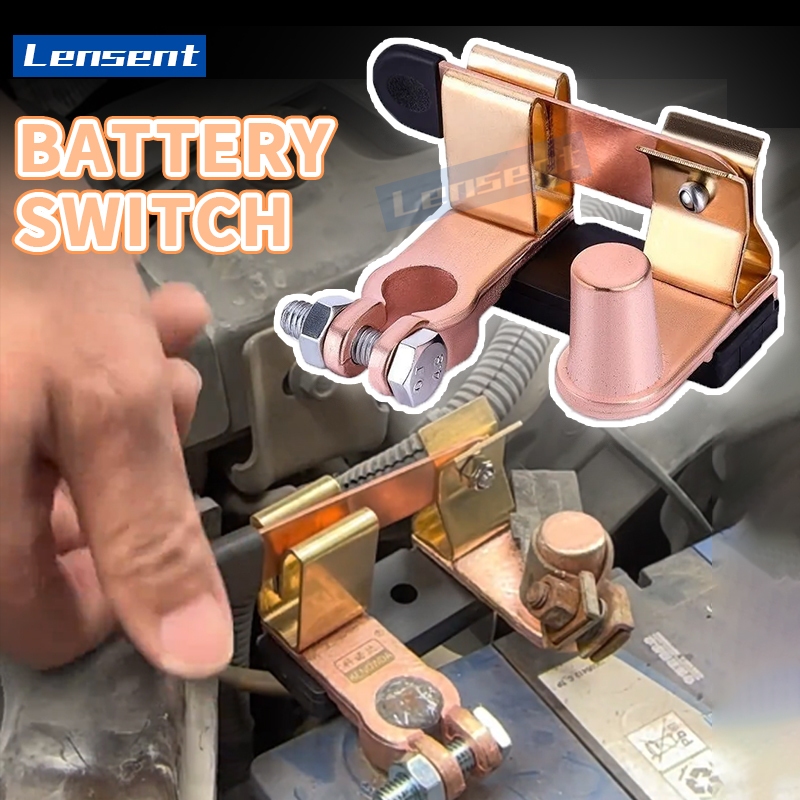 Lensent 12v 24v Battery Circuit Breaker Negative power switch Car ...