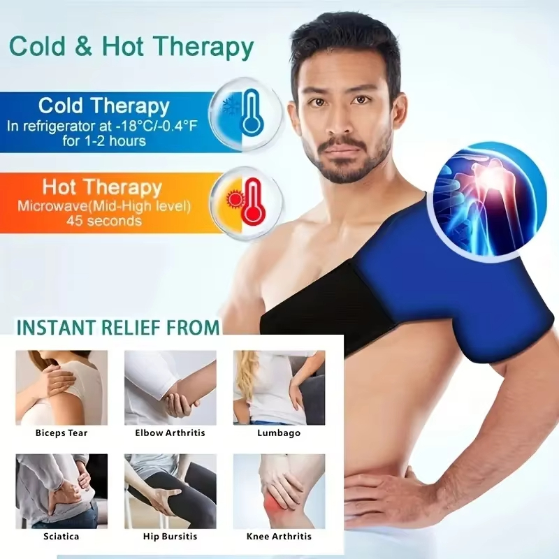 NEENCA 1PC Ice Shoulder Wrap, Multipurpose Ice Pack, Hip Knee Ice Pack ...