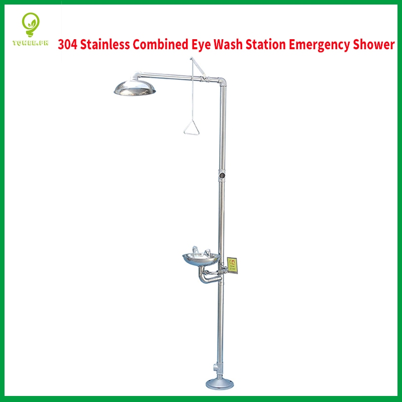ZC Combined Eye Wash Station Emergency Shower, Eye Shower Safety Shower ...