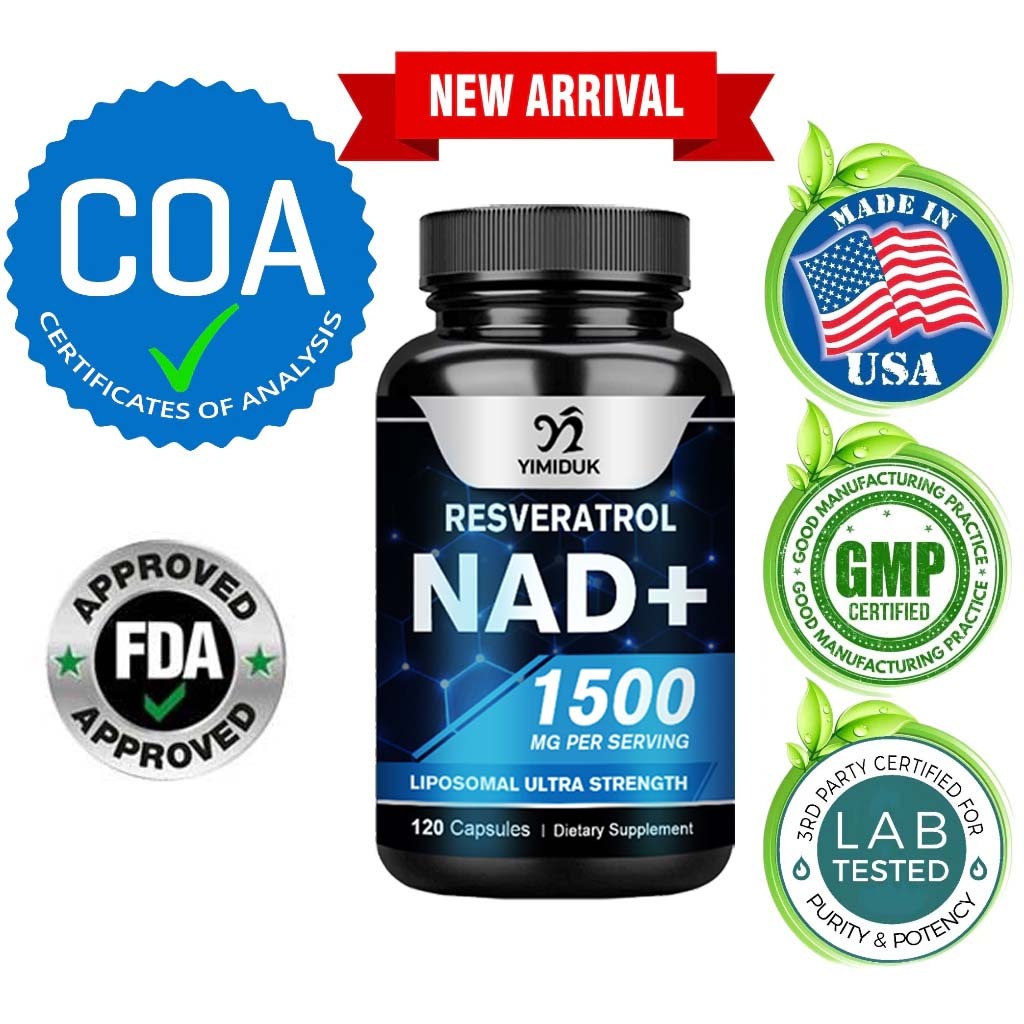 Yimiduk Real NAD+ 1500mg NMN Precursor Nicotinamide Ant-Aging Cell ...