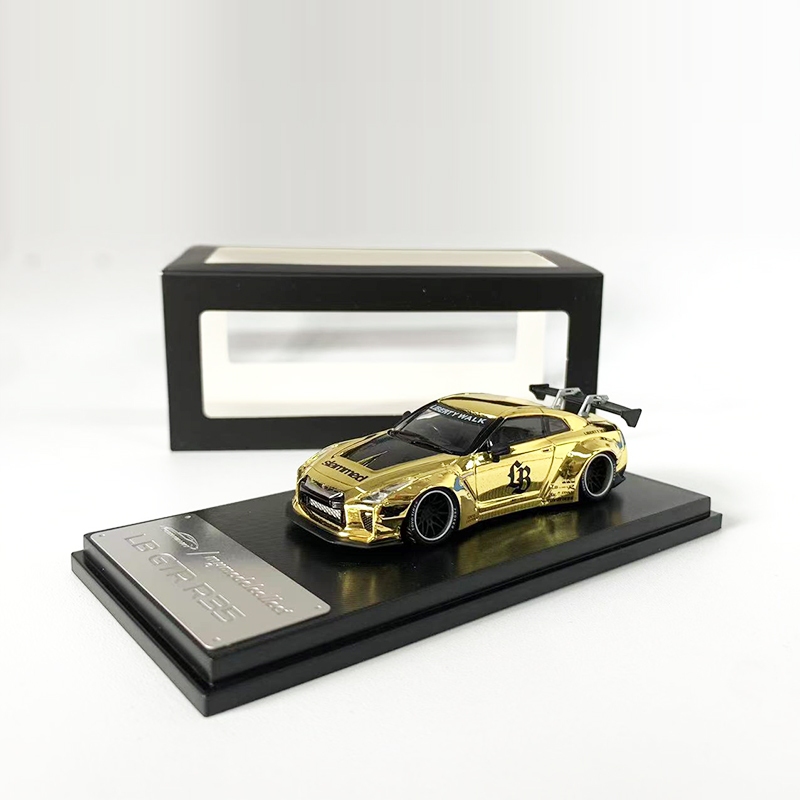 MC 1:64 Model Car Nissan GTR R35 LB Wide Body Alloy Die-Cast Vehicle ...