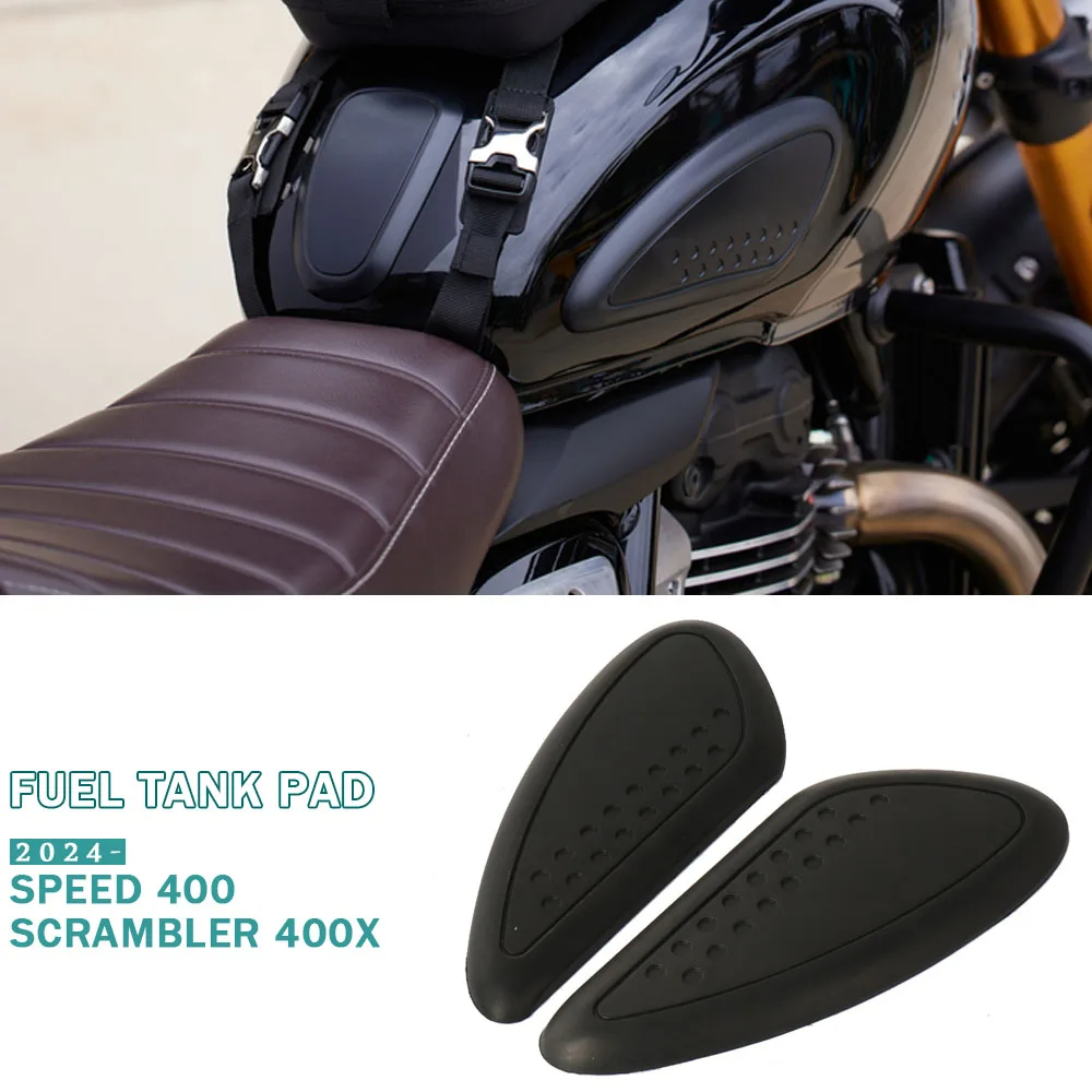 Motorcycle Tank Pad Non-slip Side Fuel Rubber Waterproof Stickers For ...