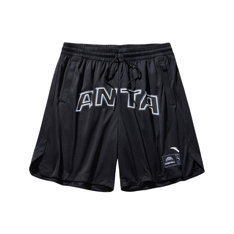 ANTA SS Men Basketball Shorts Knitted Athletic Sports Short Breathable ...