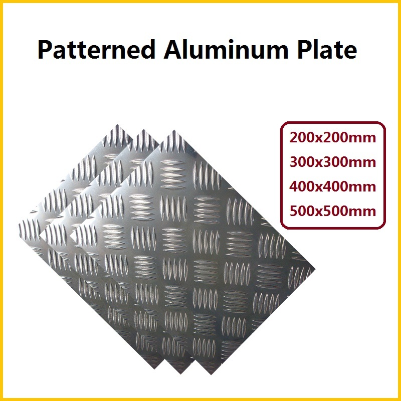 Pattern Aluminum Plate Anti Slip Aluminum Plate Embossed With Five Ribs ...
