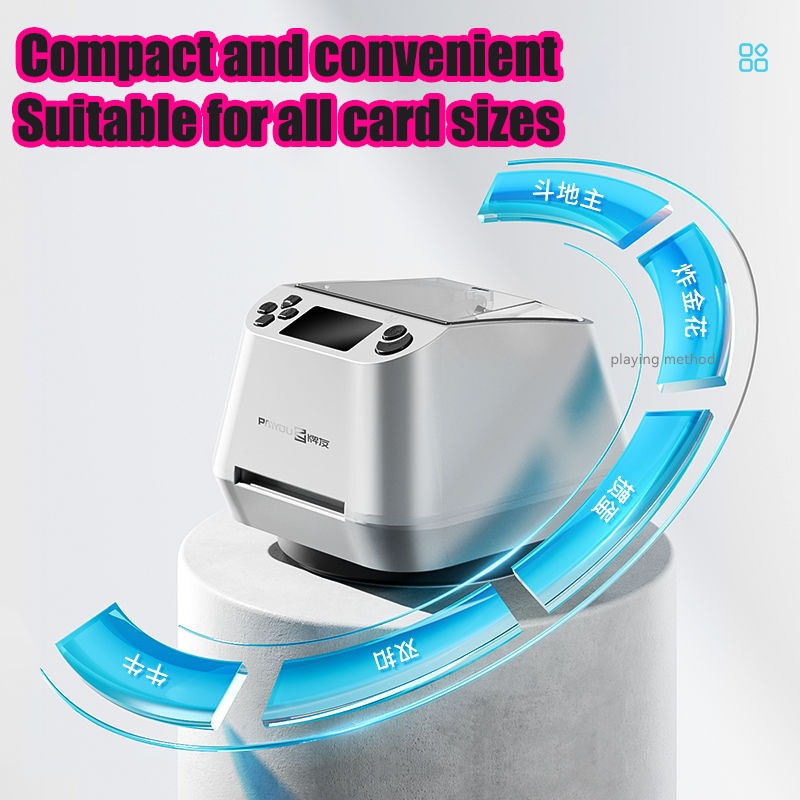 Fully Automatic Rotating Card Dealer Machine Universal Playing Cards ...