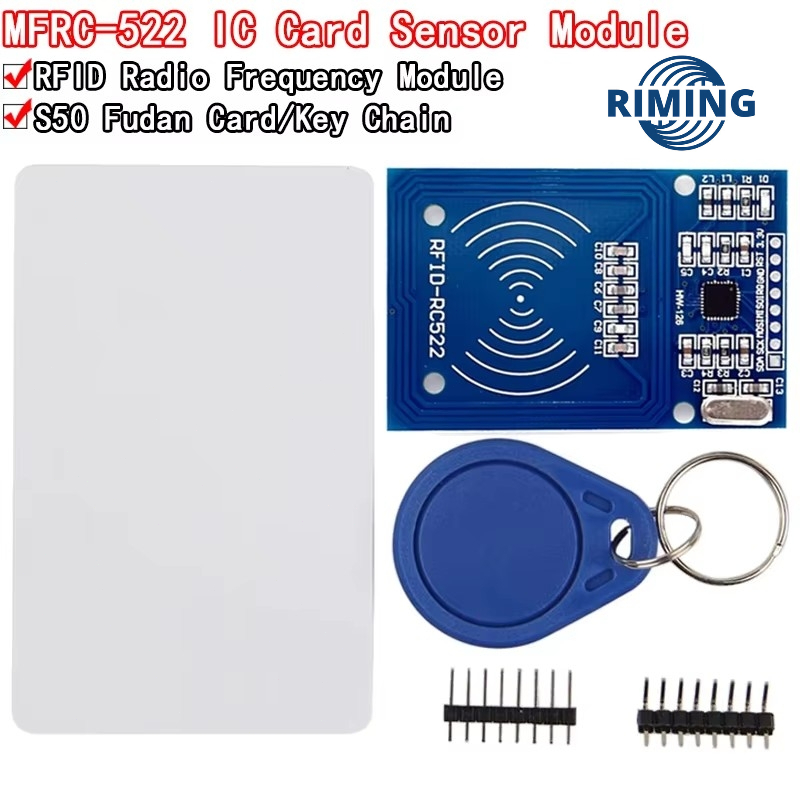 MFRC-522 RC522 RFID RF card sensor module to send S50 Fudan card ...
