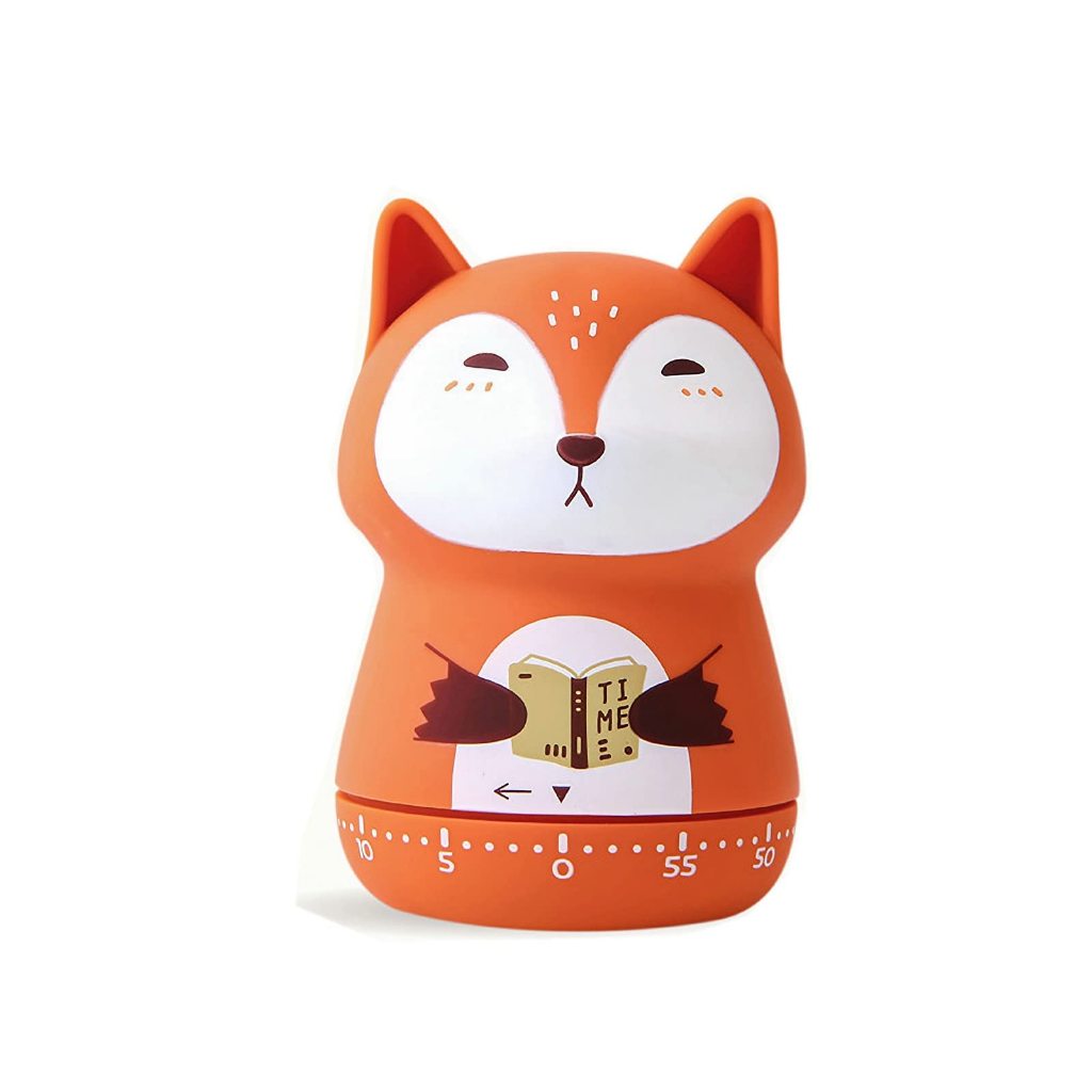 Mechanical Kitchen Timer, Cute Animal Timer for Kids, Wind Up 60 ...