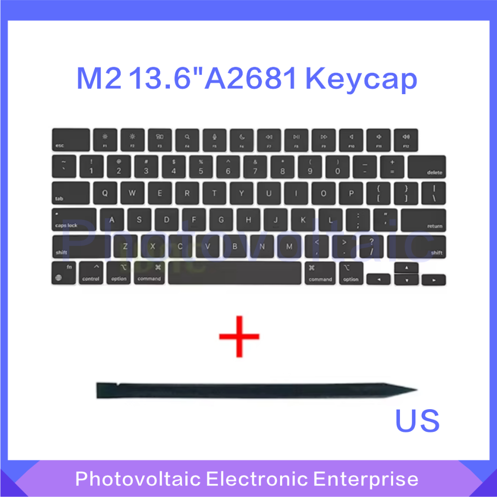 New 2022 Year M2 Laptop A2681 Keys Keycaps For MacBook Air Retina M2 13 ...