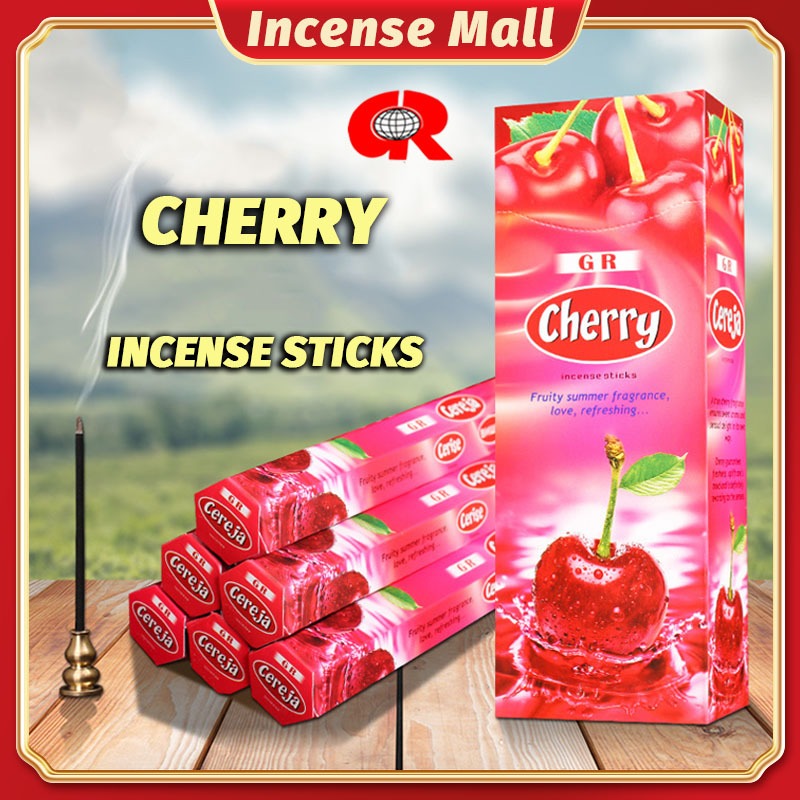 GR Cherry Incense Sticks (20 Sticks Per Pack) | Shopee Philippines
