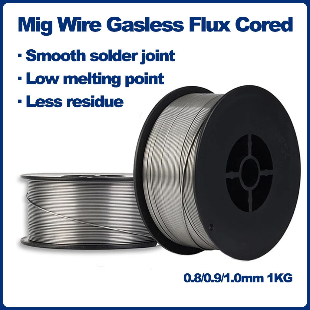 Gasless Flux Cored 1kg 0.8mmMM/0.9mm/1.0mm Wire Gasless Steel Flux Cored Wires E71T-GS High ...