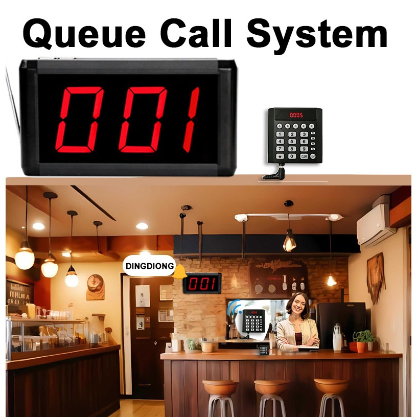 Queuing System Machine Restaurant Numbering System for Kitchen Queue ...