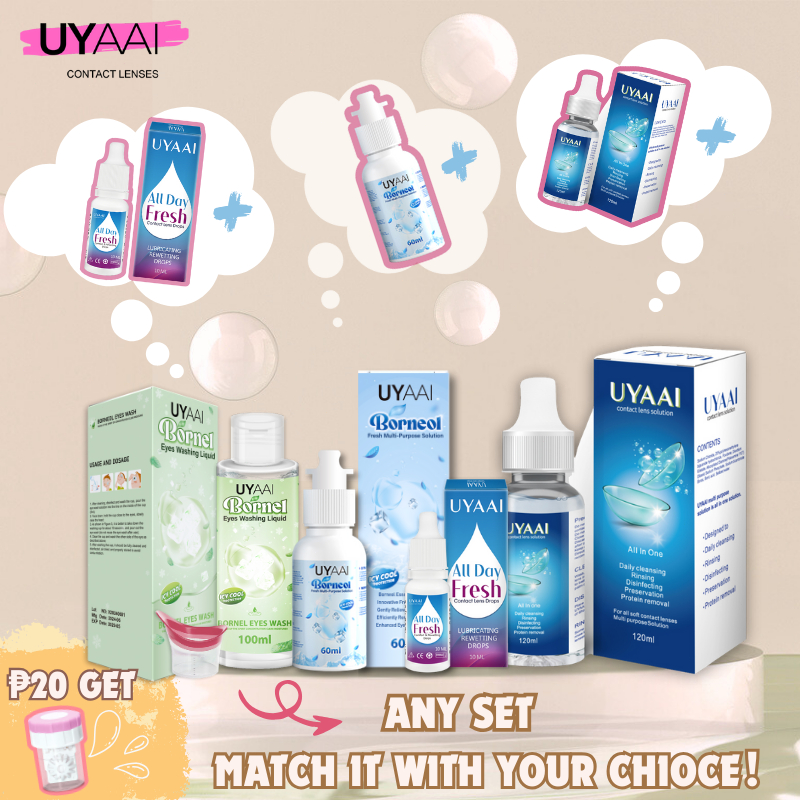 【Solution Set】 UYAAI 10ml Soften Eye Drops Eye Wash Liquied Good for ...