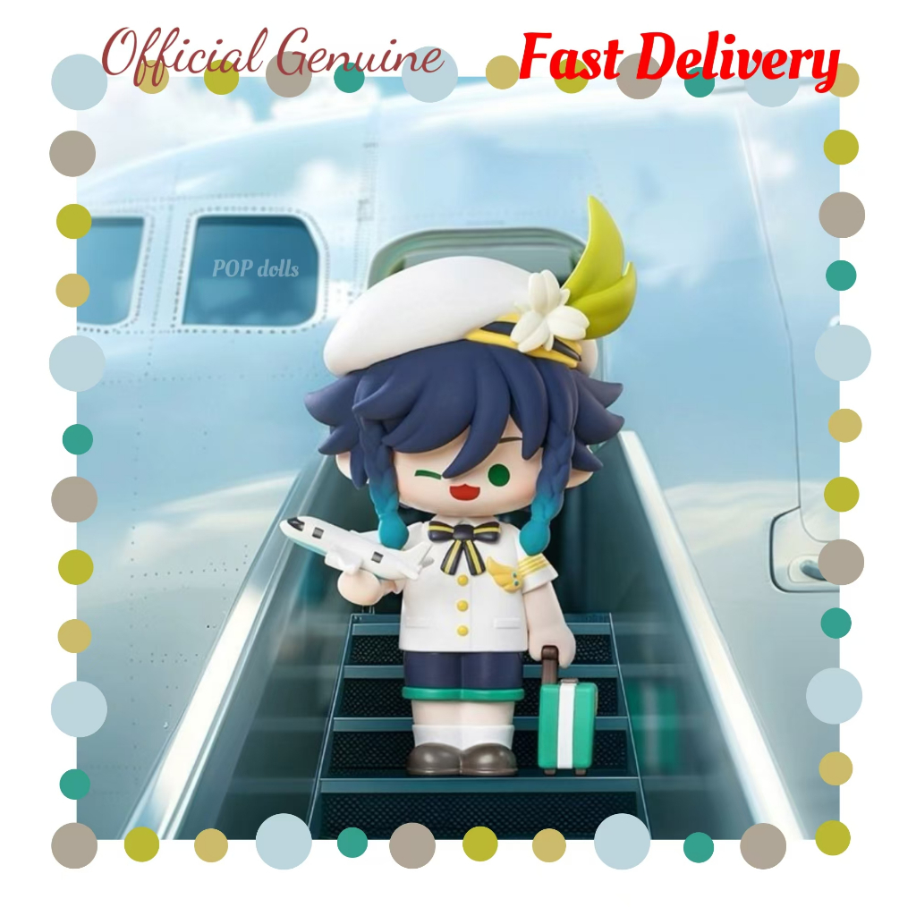 【Genuine】Genshin Impact Dressup Theme Q Edition Series POPMART figure ...