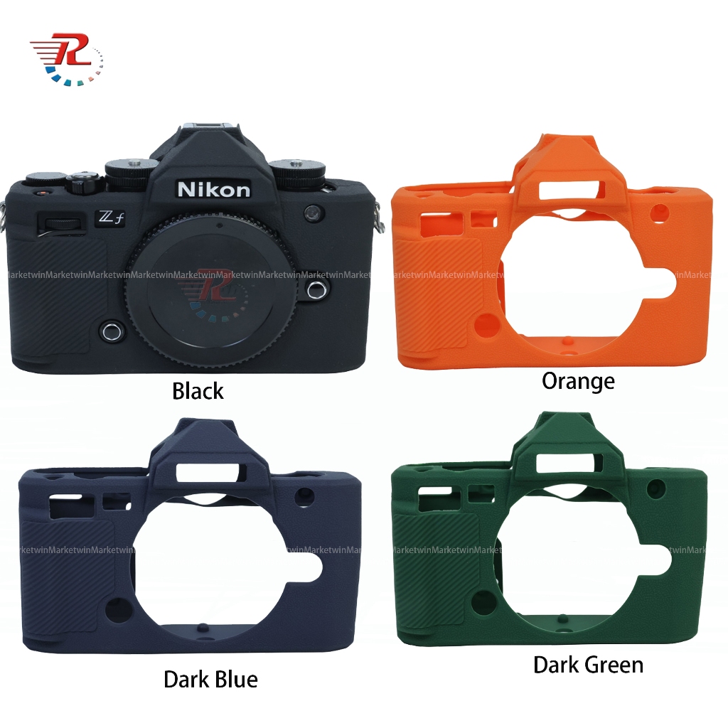 Nikon ZF Soft Silicone Rubber Camera Body Case Cover For Nikon ZF ...