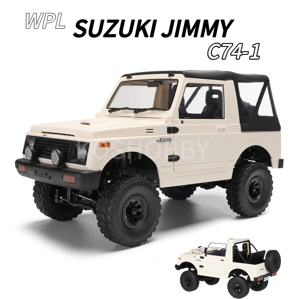 【In Stock】 WPL C74-1 1/10 2.4G 4WD RTR SUZUKI JIMNY Cabriolet RC Car ...