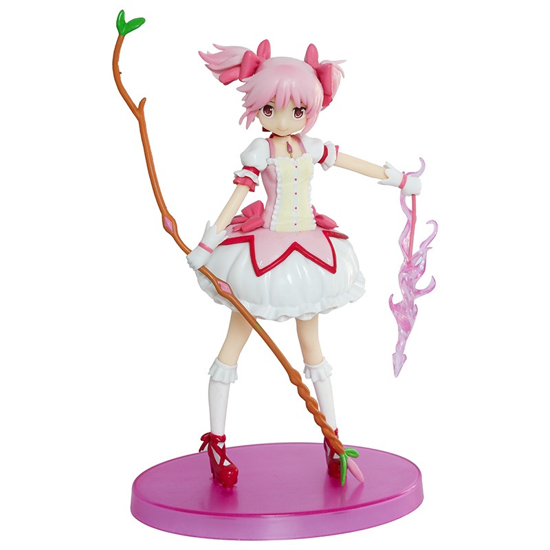 19cm Puella Magi Madoka Magica Figure Kaname Madoka Anime Figures Pvc ...