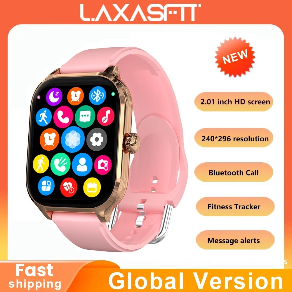 LAXASFIT 2025 New Fashion H9 Pro Max Smart Watch Heart Rate Monitor ...