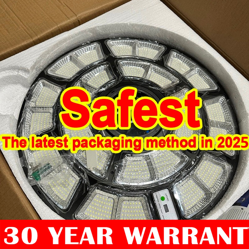 30 Year Warranty solar street light UFO solar light IP67 outdoor waterproof solar led light with ...