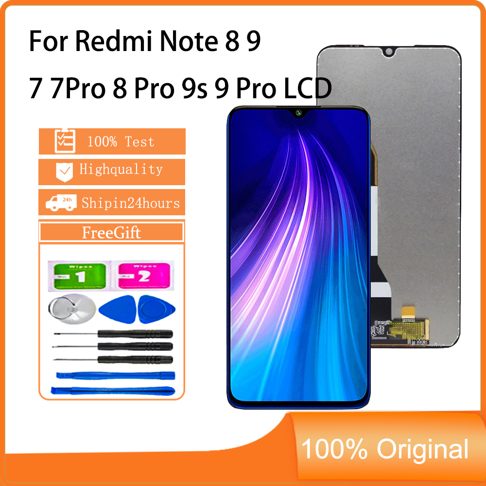 For Display Redmi Note 8 9 7 7 Pro 8 Pro 9s 9 Pro 6 Pro 5 Pro LCD Touch Screen Replacement ...