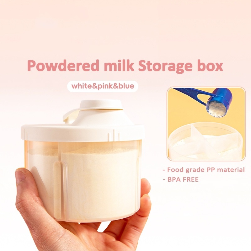 240Ml Baby Milk Powder Dispenser Food Storage Box Portable Infant ...