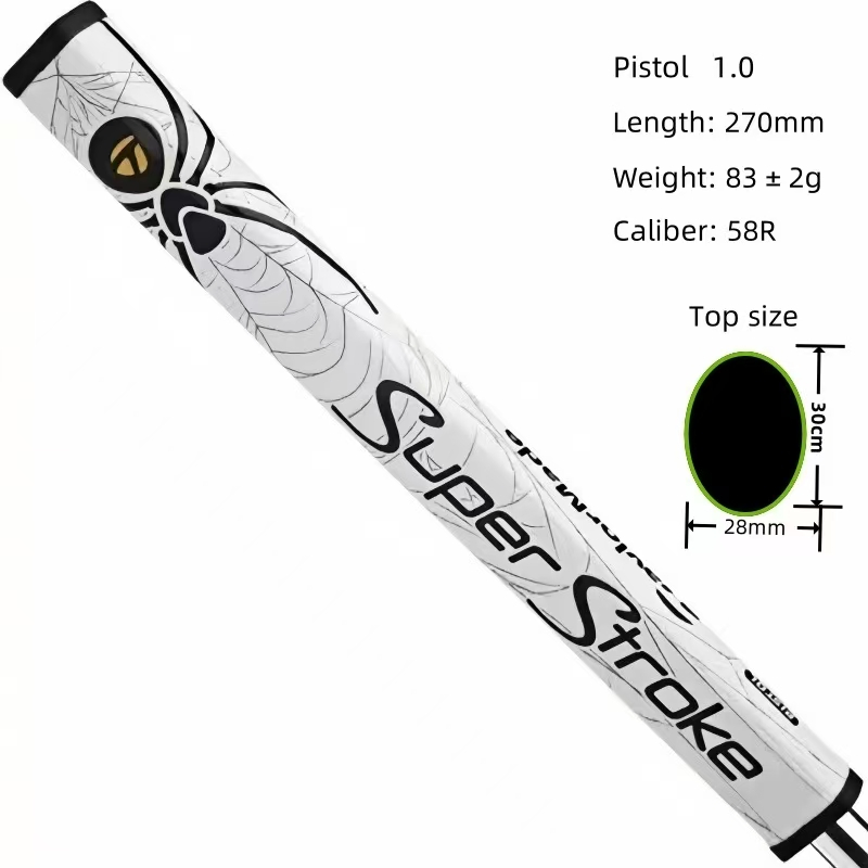 2024 Super Stroke PISTOL 1.0 Golf Putter Grip PU Spider-GT Limited Golf ...