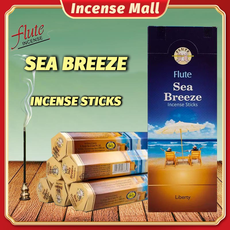 Flute Sea Breeze Incense Sticks (20 Sticks Per Pack) | Shopee Philippines