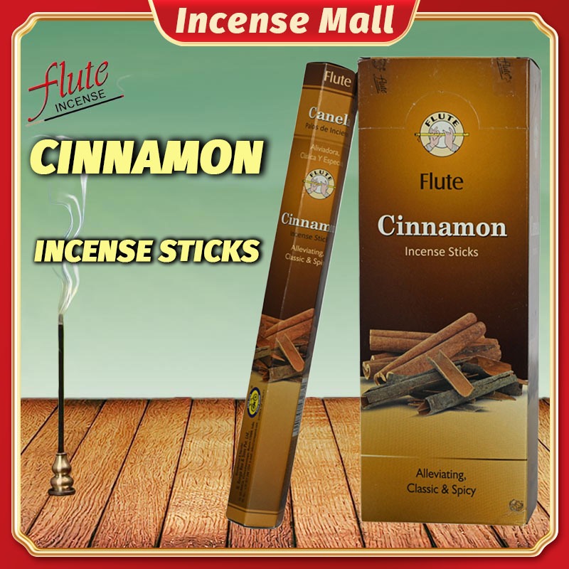 Flute Cinnamon Incense Sticks (20 Sticks Per Pack) | Shopee Philippines