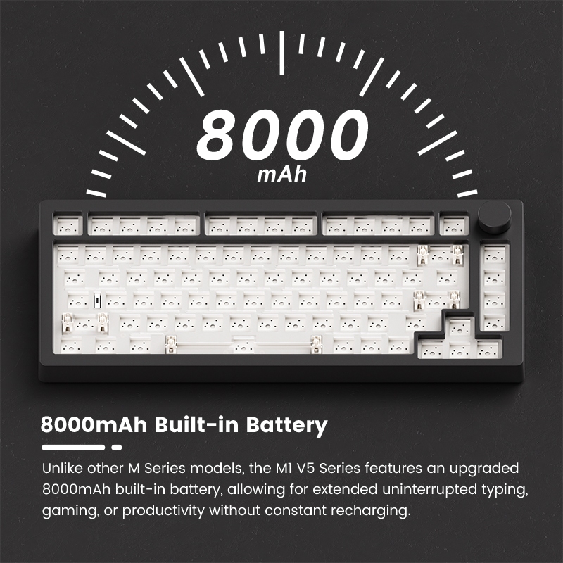 MonsGeek M1 V5 VIA Rapid Disassembly RGB Hot-swappable Wireless ...